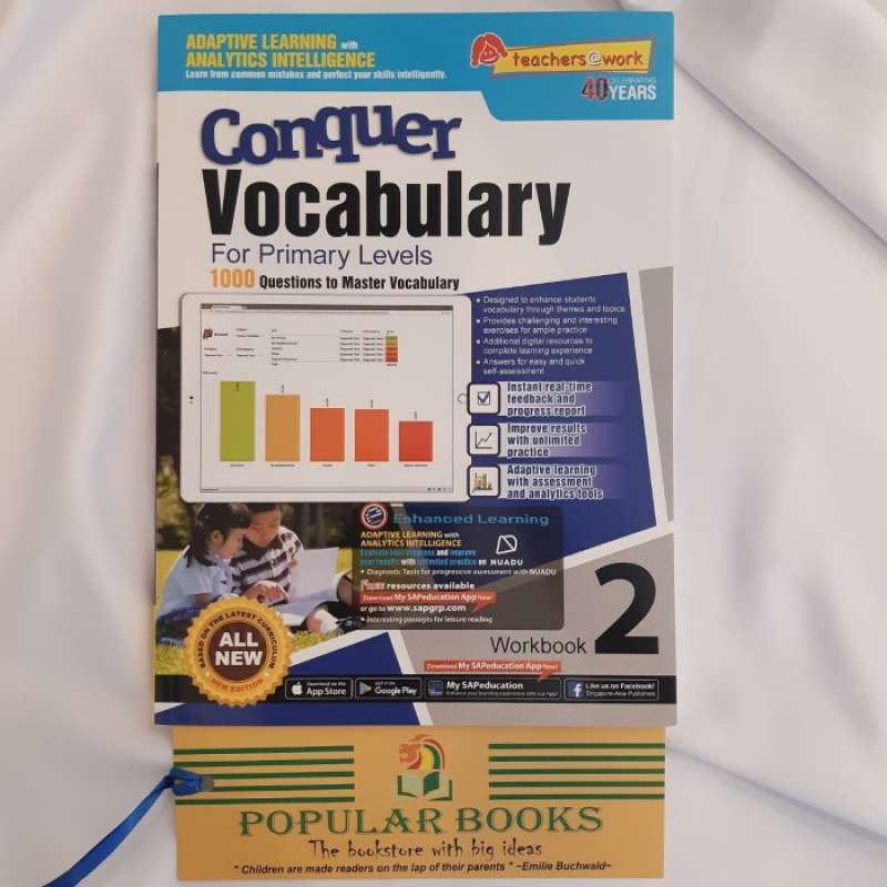 Promo Conquer Vocabulary For Primary Levels Workbook 2 Diskon 23% Di ...