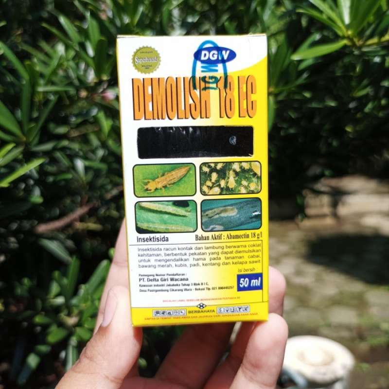 Promo Insektisida obat hama DEMOLISH bahan aktif abamectin abamektin ...