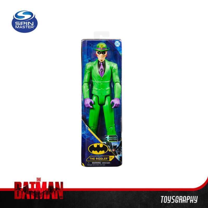 Promo Batman The Riddler Action Figure 12 Full Artikulasi Dc Spin ...