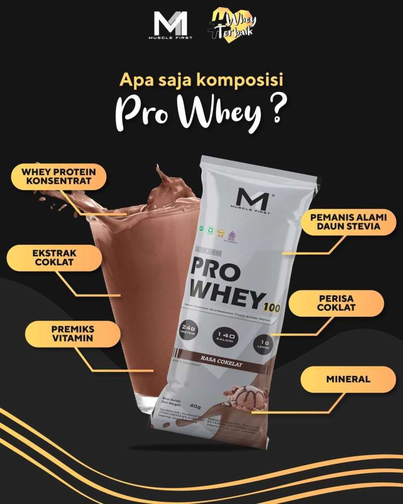 Jual Muscle First Pro Whey 100 4Lbs Vanilla Kurma Madu (45 Servings ...