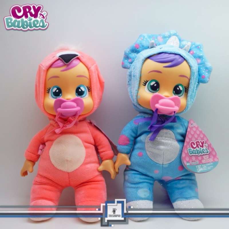 Jual Cry Babies Tiny Cuddle Animal Boneka Bayi Alive Baby Bisa Menangis ...