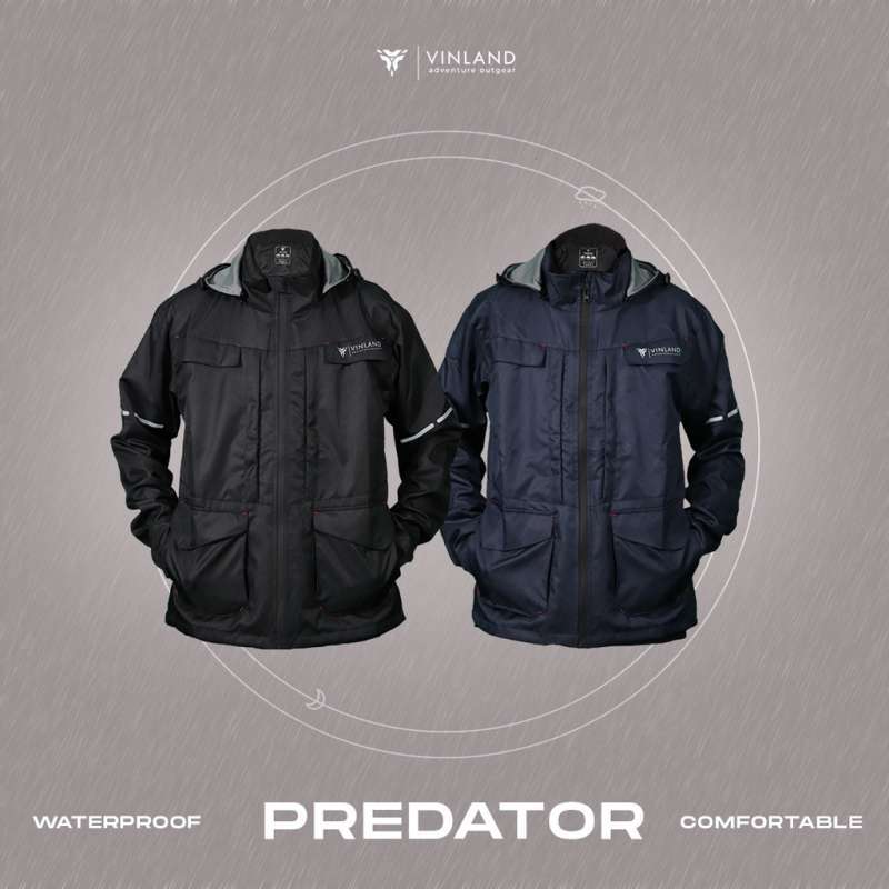 Jual Jaket Motor Pria Waterproof | Jaket Windbreaker | Jaket Parasut ...