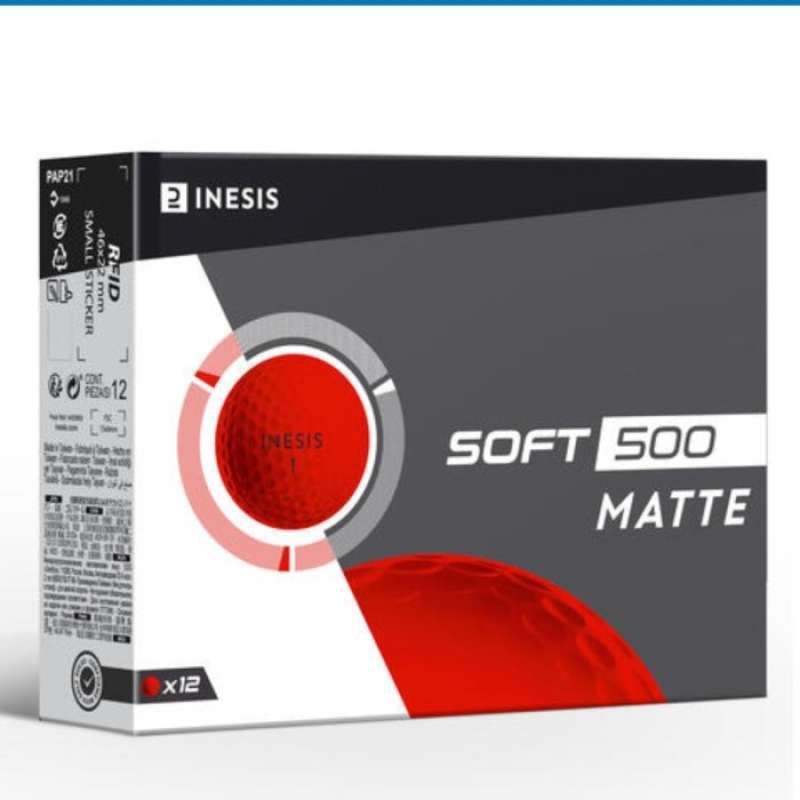 Jual bola golf soft 500 x12 - pink 8489447 bola golf inesis di Seller ...