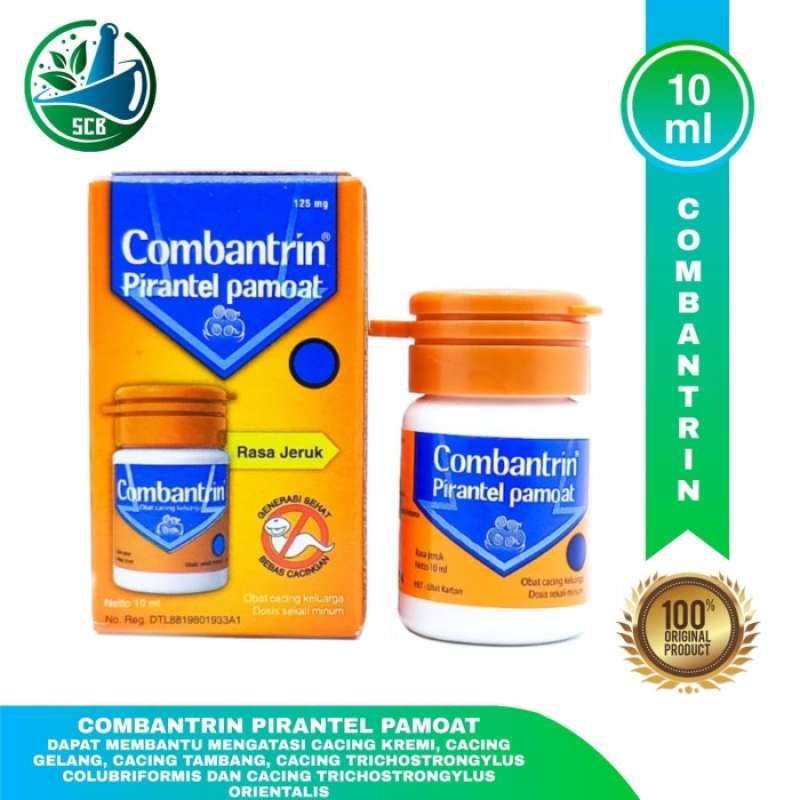 Promo Combantrin Syrup (Botol) - Combantrin Sirup /c- Rasa Jeruk Diskon ...