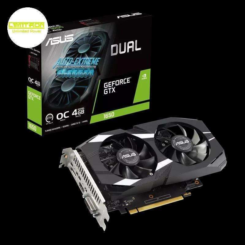 Jual Vga Asus Geforce Dual Gtx 1650 4gb V2 Oc Gddr6 Garansi 3 Tahun Di Seller Limitron Unlimited ...