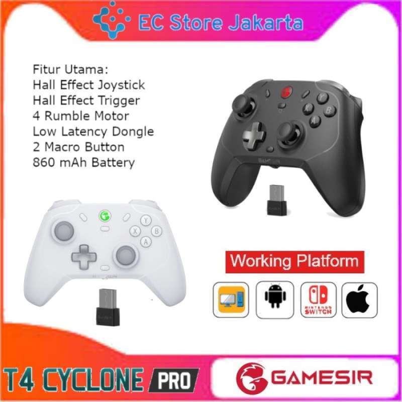 Promo GAMESIR T4 CYCLONE PRO GAMEPAD GAME CONTROLLER JOYSTICK ...