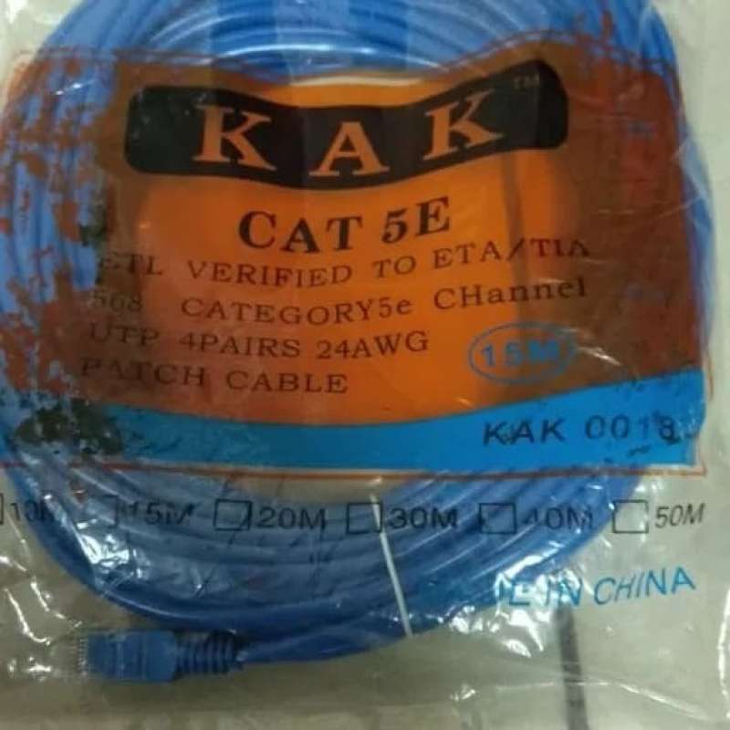 Promo Kabel RJ45 TO RJ45 ETHERNET atau LAN panjang 15 Meter Diskon 23% ...