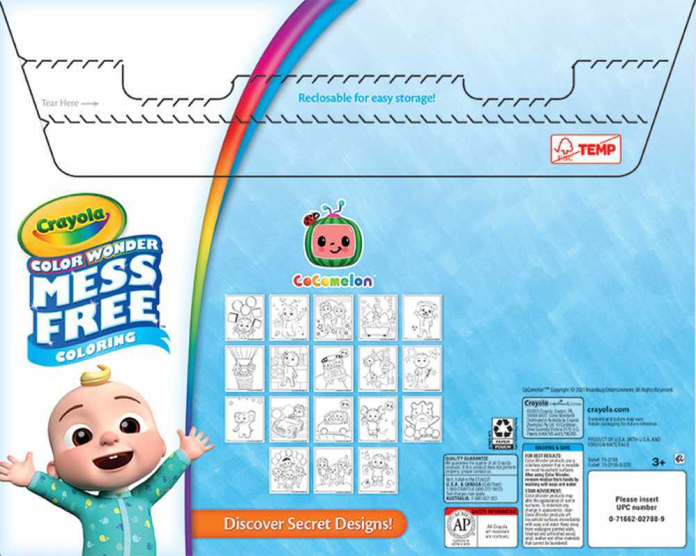 Promo Crayola Color Wonder Cocomelon Diskon 58% Di Seller Toyspedia ...