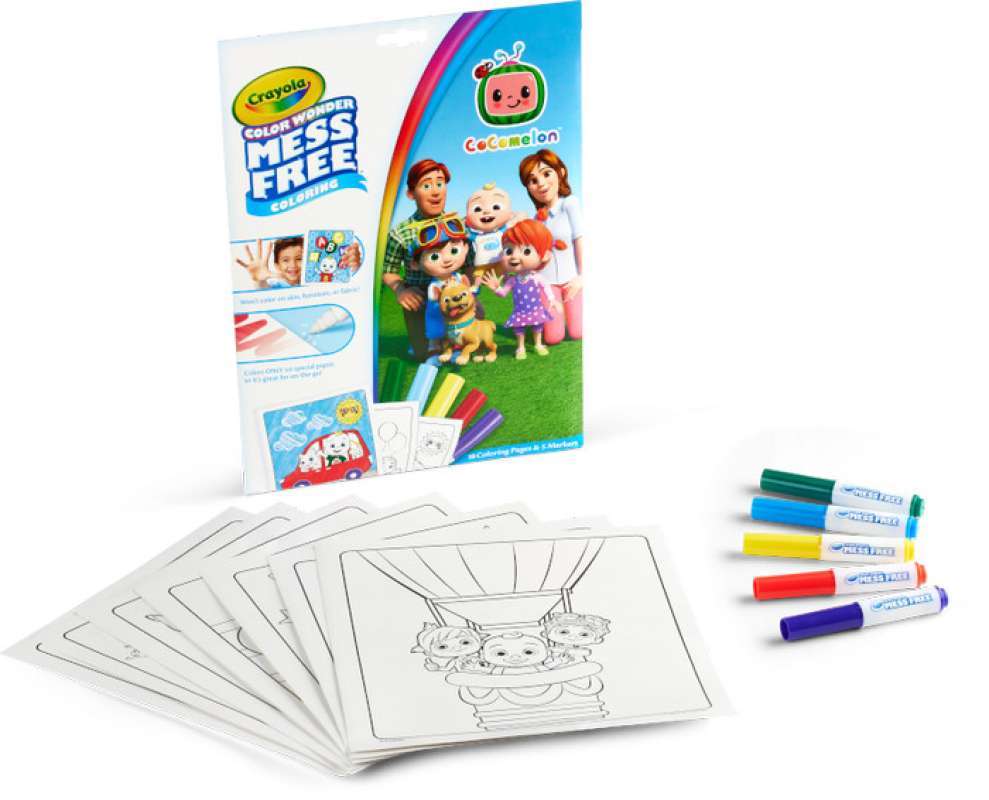 Promo Crayola Color Wonder Cocomelon Diskon 58% Di Seller Toyspedia ...