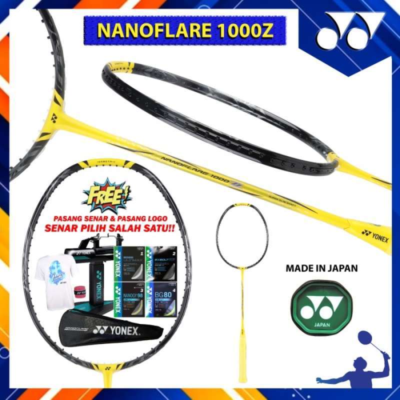 Jual Raket Badminton Original YONEX NANOFLARE 1000Z 1000 Z Paket Exclusive di Seller PROCHAMPION ...