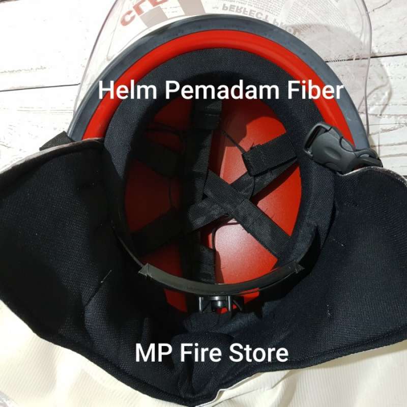 Promo Fire Helmet Helm Damkar Pemadam Kebakaran Fiber Tebal Tahan Panas ...