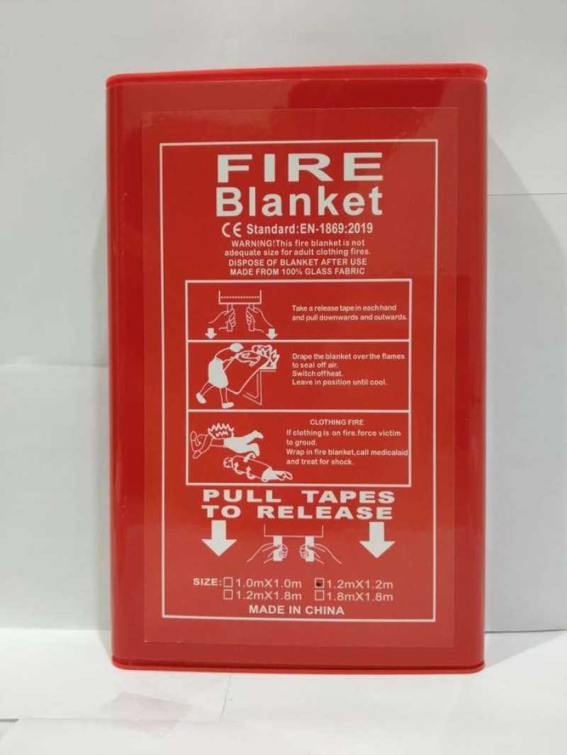 Promo Selimut Pemadam Api 1.2 X 1.2 M - Fire Blanket Diskon 23% Di ...