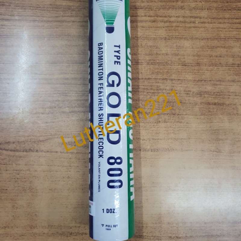 Jual Kok Shuttlecock Badminton Bulutangkis Sinar Mutiara Gold 800 Di ...