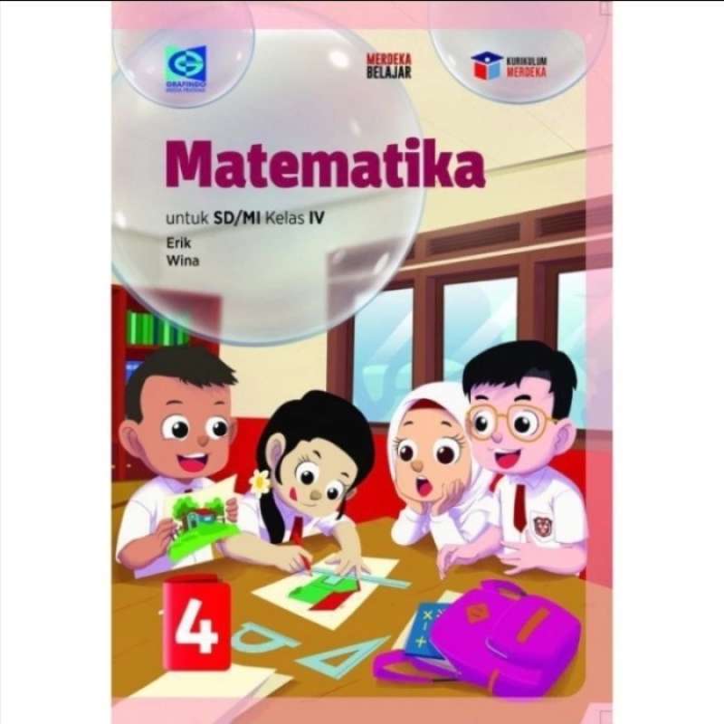 Promo Buku Matematika 4 Grafindo Untuk Sd/mi Kelas Iv Kurikulum Merdeka Diskon 23% Di Seller ...