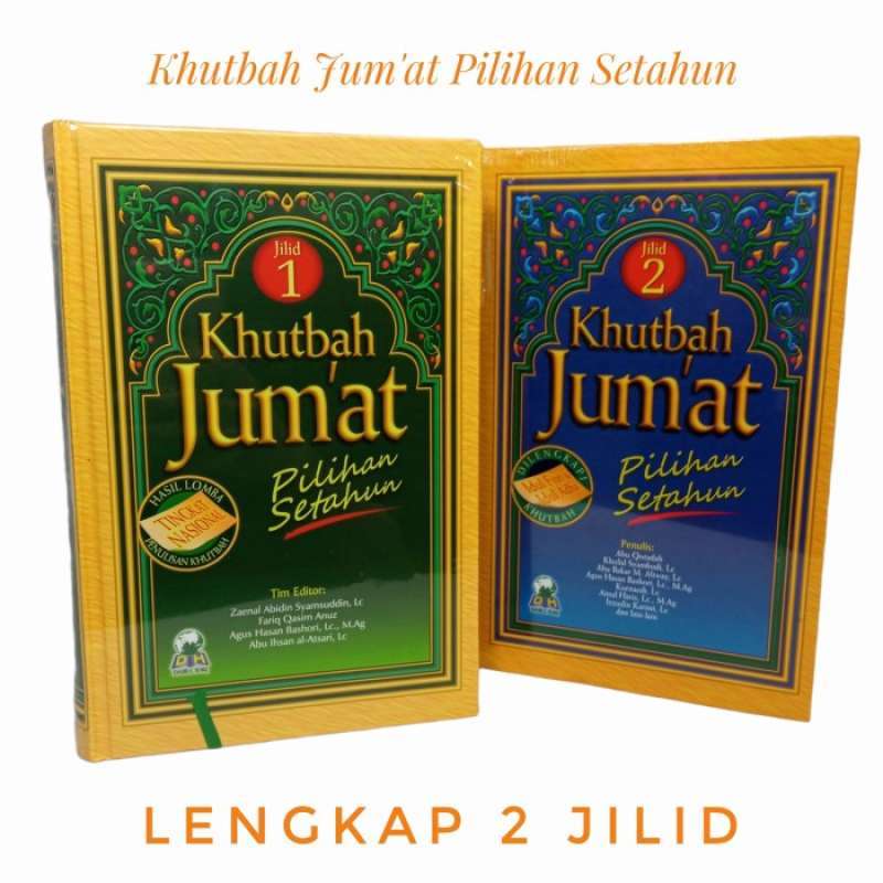 Promo Khutbah Jum'at Pilihan Setahun Lengkap 2 Jilid Diskon 23% di ...