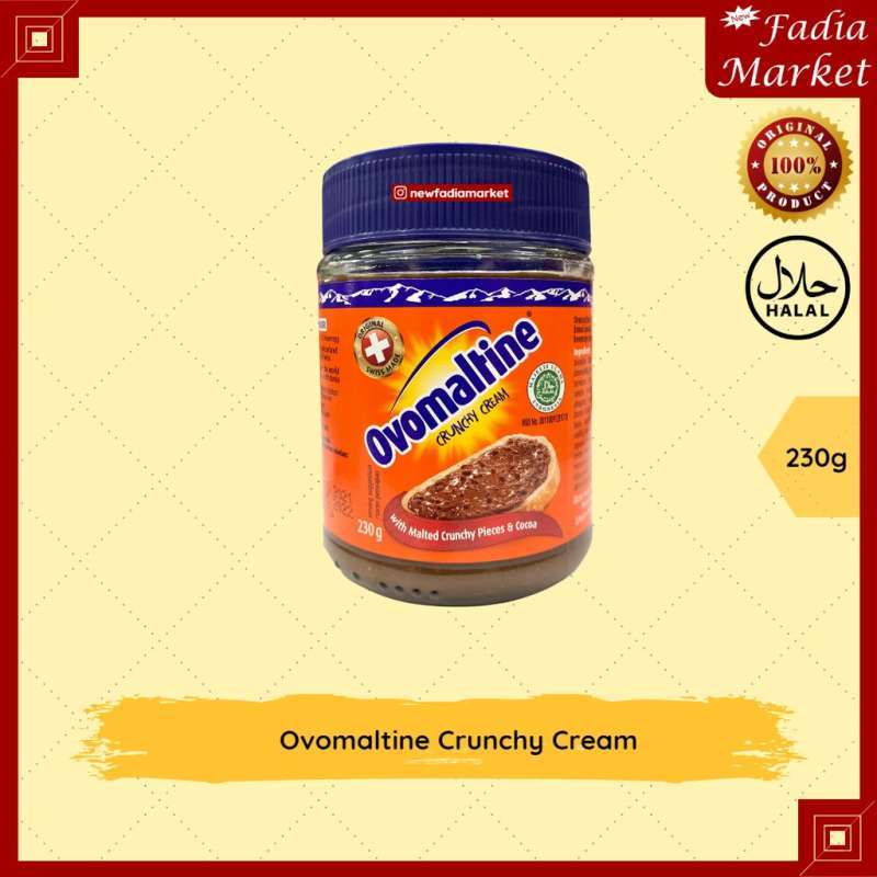 Jual Selai Ovomaltine Crunchy Cream 230g Di Seller New Fadia Market ...