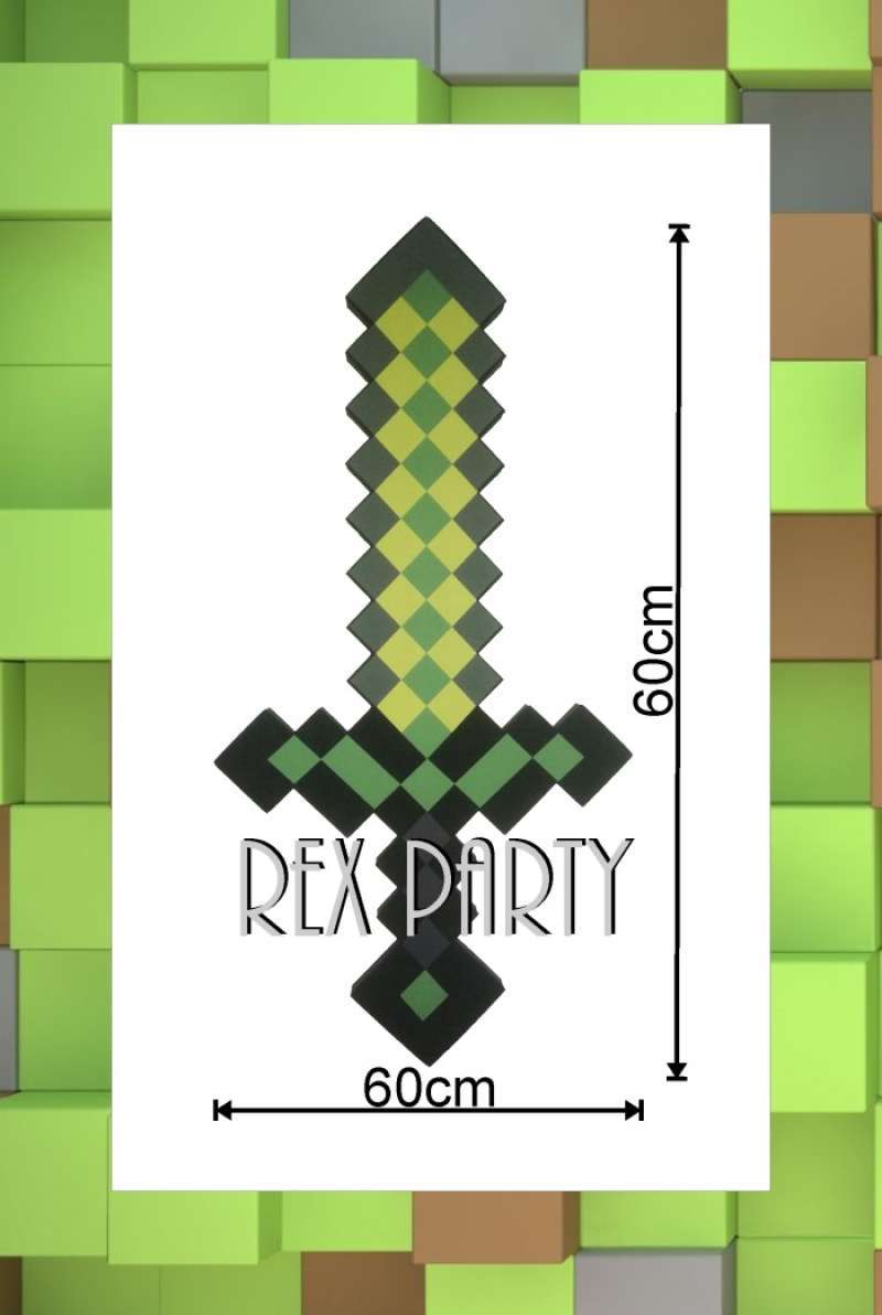 Promo Minecraft/pedang Minecraft/kapak Minecraft Axe/ Minecraft ...