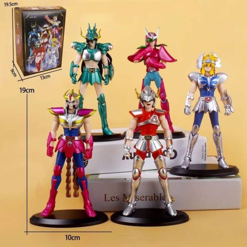 Promo Figure Saint Seiya Shiryu Hyoga Phoenix Ikki Andromeda Sun ...