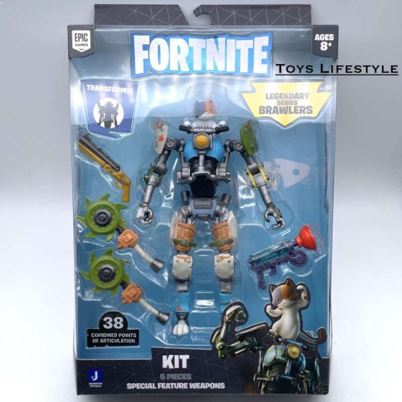 Promo Action Figure Fortnite Legendary Series Brawlers (special Weapon ...
