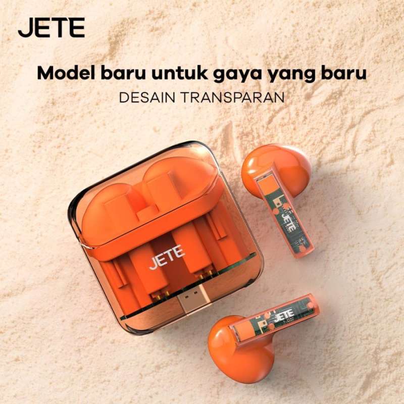 Promo Jete Tws T12 Earbuds Headset Bluetooth 5.3 Transparan Case Diskon ...