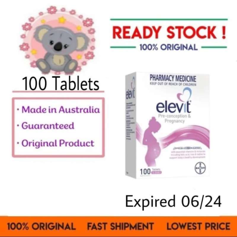 Elevit Pregnancy Multivitamin 100 Tablets In Nepal At NPR, 01/30/2023
