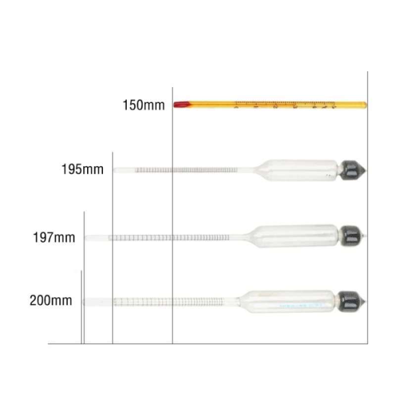 Promo Hydrometer Alkoholmeter / Alcohol Meter Alat Uji Kadar Alkohol ...