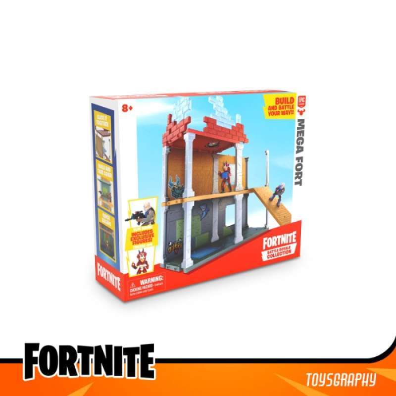 Jual Fortnite Mega Fort Playset Modular Include 2 Figures Exclusive Di ...