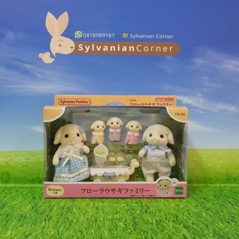 Jual Sylvanian Flora Lop Rabbit Family Di Seller Qairina Store ...