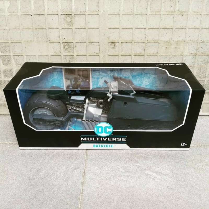 Promo Mcfarlane Toys Dc Multiverse Batcycle Batman White Knight Motor ...