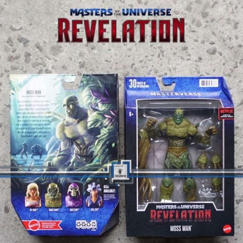 Jual Masters Of The Universe Masterverse Revelation Moss Man Mossman Di Seller Qairina Store ...