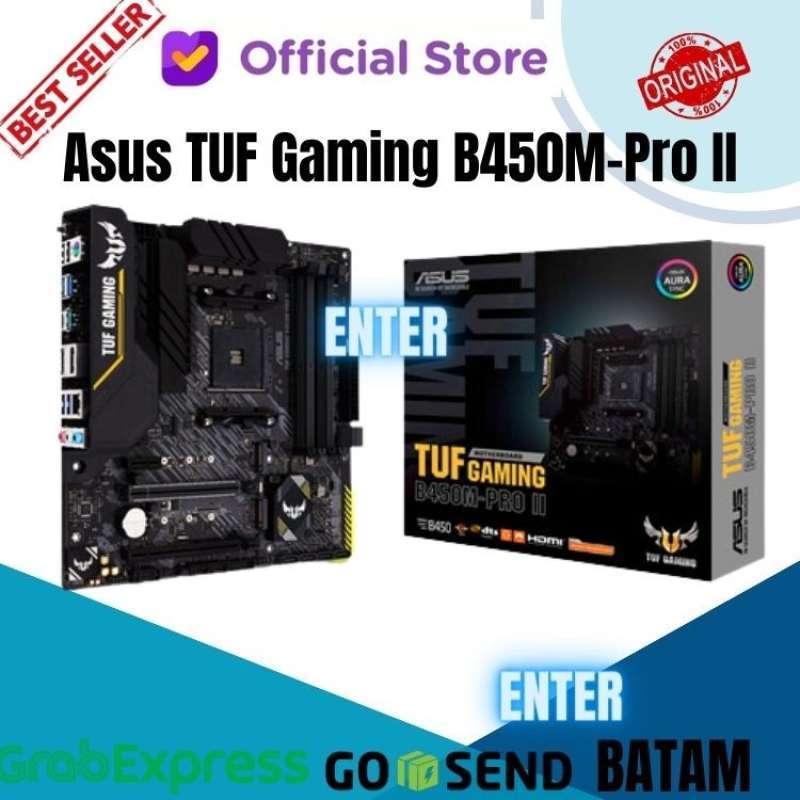 Jual Motherboard Asus Tuf Gaming B450m-pro Ii Amd Am4 Ddr4 Di Seller ...