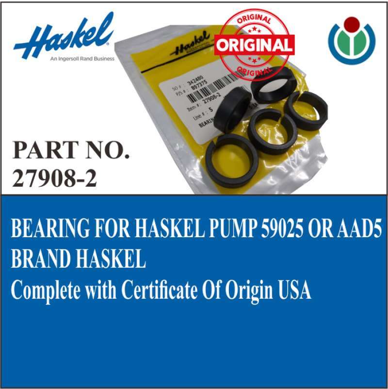 Promo HASKEL - BEARING FOR HASKEL PUMP (59025 OR AAD5) PN 27908-2 ...