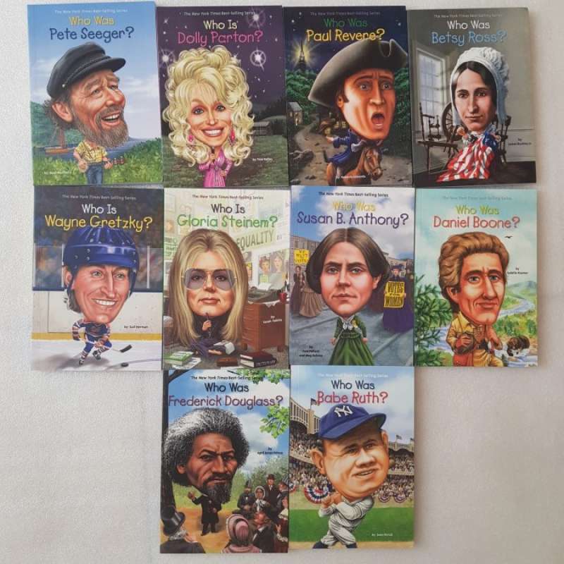 Promo Who Was Series 10 Books Diskon 23% Di Seller Kim Nona Shop ...