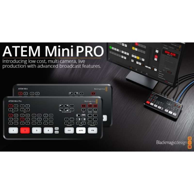 Promo BLACKMAGIC DESIGN ATEM MINI PRO HDMI LIVE STREAM SWITCHER Diskon ...