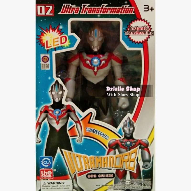 Promo Ultraman Transformation Instantly Transforming With Led ...