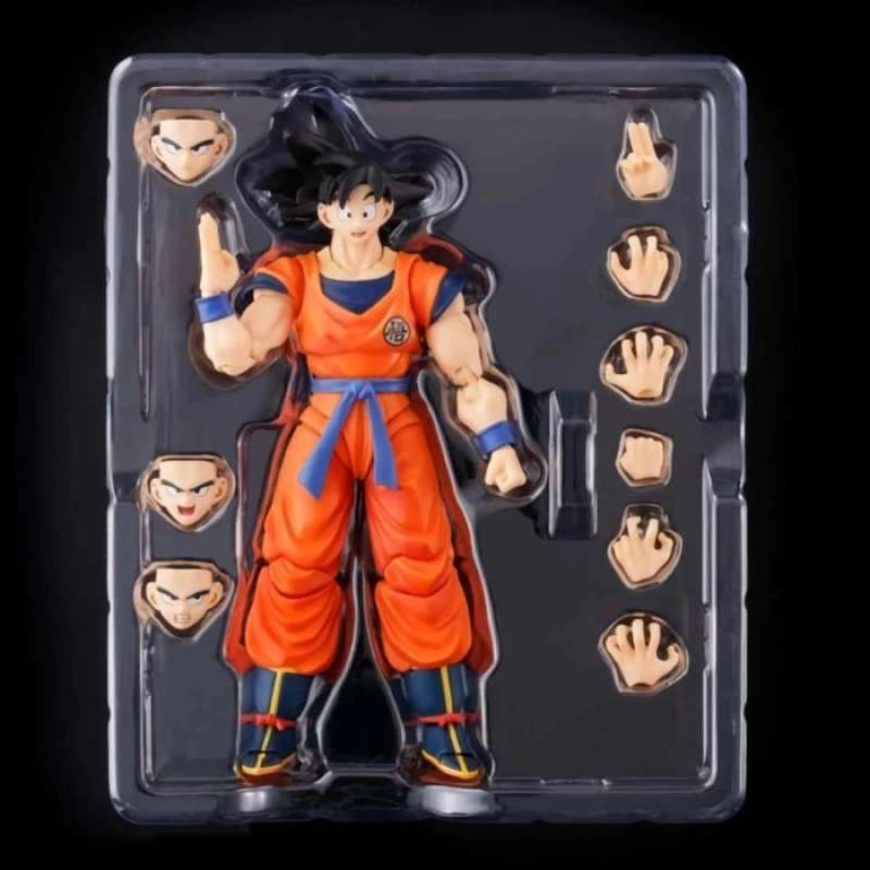 Promo SHF Son Goku Saiyan Raised On Earth Dragon Ball Legend Creation ...