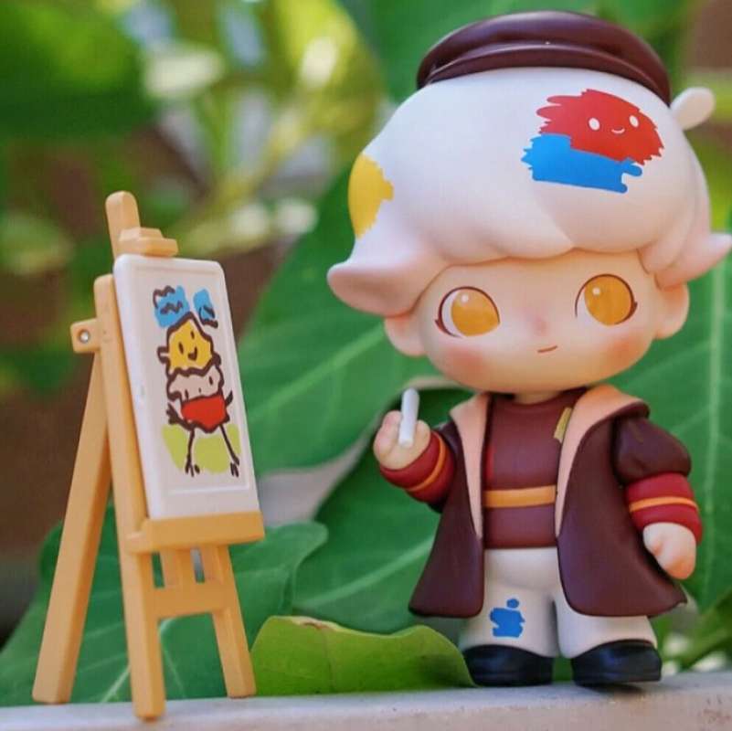 Promo POP MART x DIMOO WORLD Time Roaming Contemporary Artist figure ...