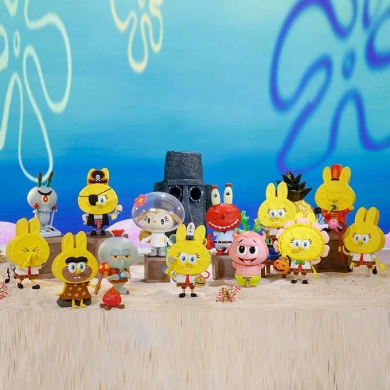 Promo Pop Mart Spongebob Global The Monsters x SpongeBob Series - Blind ...