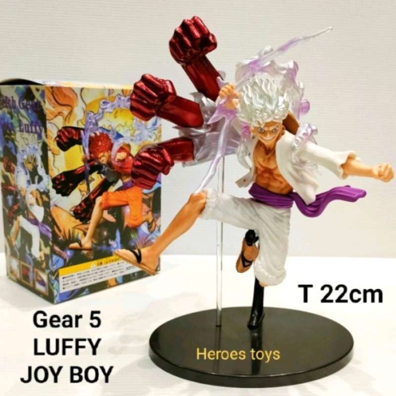 Promo Figure Luffy Gear 5 Sun God Jika Figure One Piece Box Gomu No ...