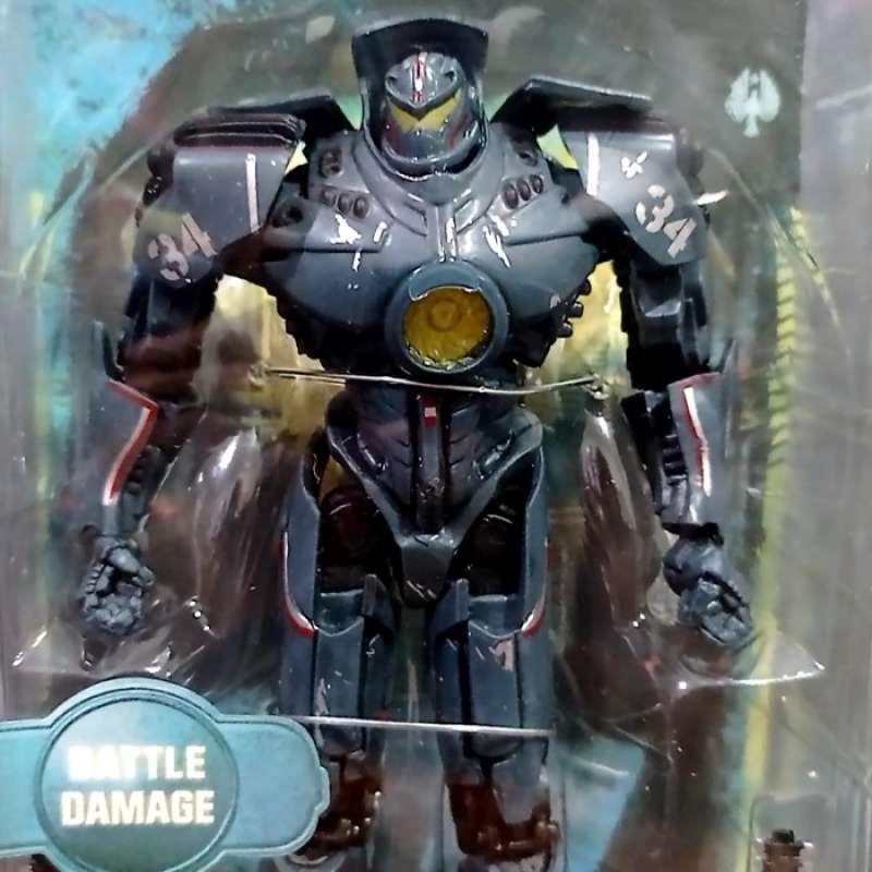Promo Action Figure Neca Pacific Rim GIPSY DANGER BATTLE DAMAGE Diskon ...