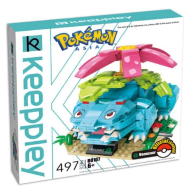 Promo Keepley Pokemon Block Toy, Lego Gyarados / Mewtwo / Venusaur ...