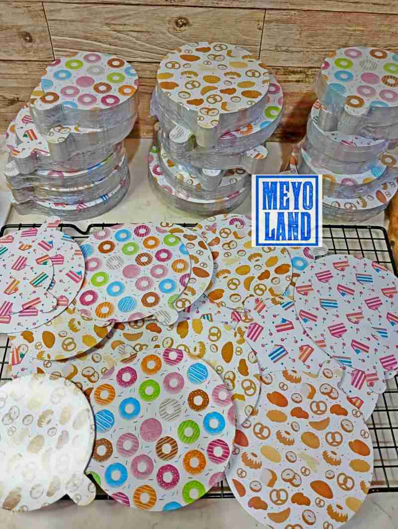 Jual Mini Cake Base BULAT 25 Pcs - Ukuran 8 9 10 12 cm Papan Alas ...