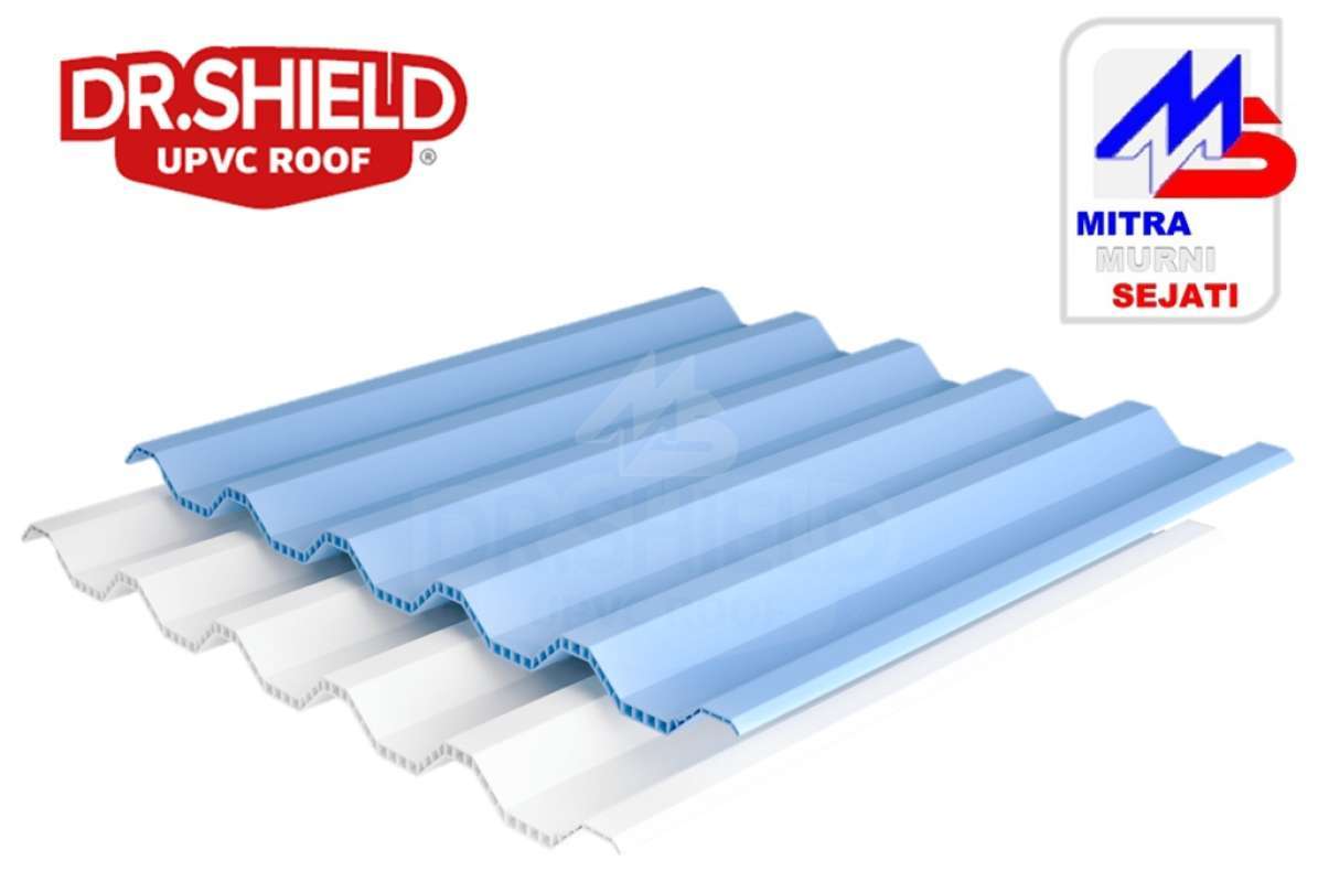 Jual Atap Upvc Semi Transparan Dr Shield Twinwall Rf1065 Tc Panjang 5 ...