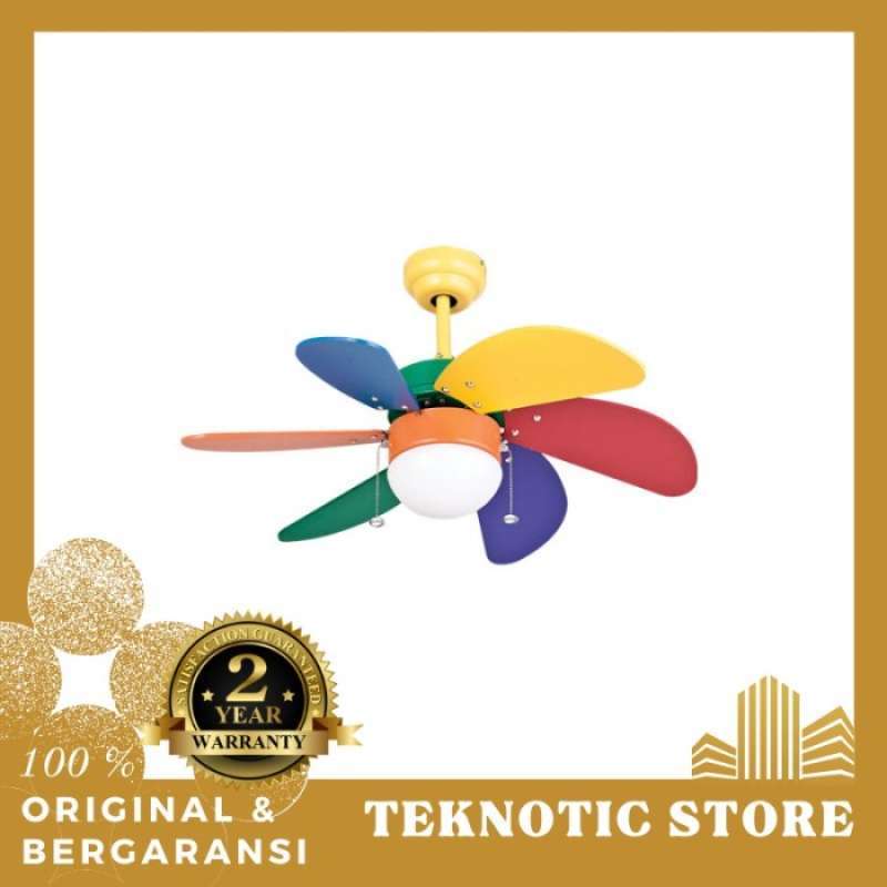 Promo MT , 30in PILOT, Decorative Ceiling Fan, E27, 3 Speed Pull Chain ...