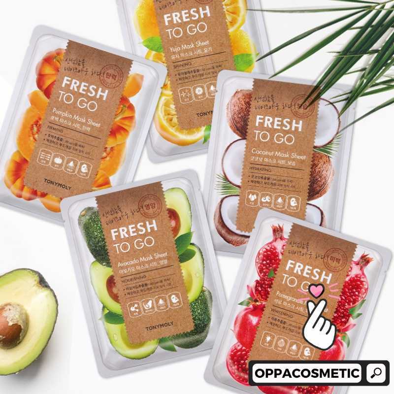 Promo Tony Moly Fresh To Go Mask Sheet - Yuja Diskon 80% Di Seller ...