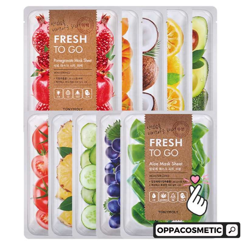 Promo Tony Moly Fresh To Go Mask Sheet - Pomaegranate Diskon 80% Di ...