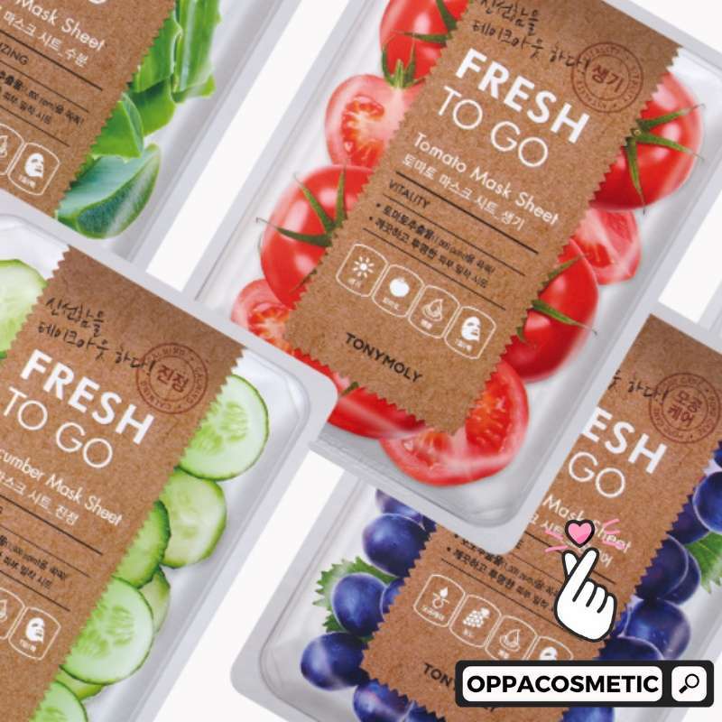 Promo Tony Moly Fresh To Go Mask Sheet - Pomaegranate Diskon 80% Di ...