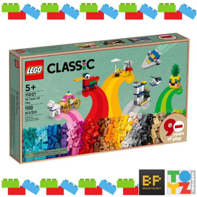 Jual Lego 11021 Classic 90 Years of Play di Seller Toyz Project Bali ...