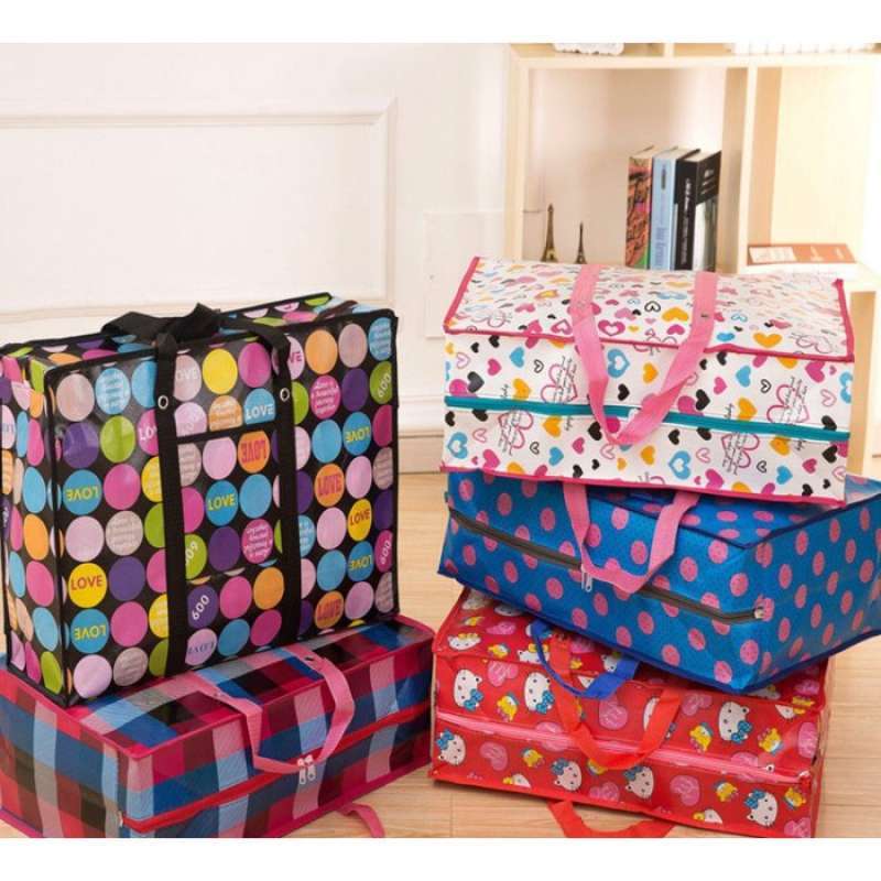 Jual Tas karung /tas plastik /tas travel/tas laundry/tas penyimpanan ...