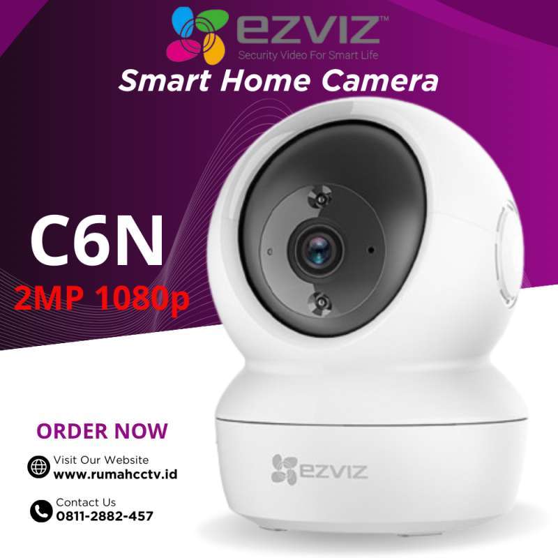 Jual Ezviz C6n 1080p Smart Wi-fi Pan & Tilt Camera - Putih Di Seller ...